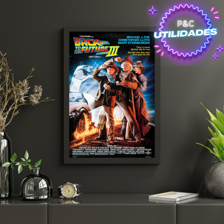 Poster De Volta Para o Futuro - Back to the Future - De Volta Para o ...