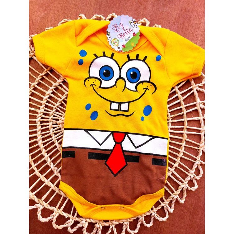 Body Bob Esponja Tamanho G | Shopee Brasil