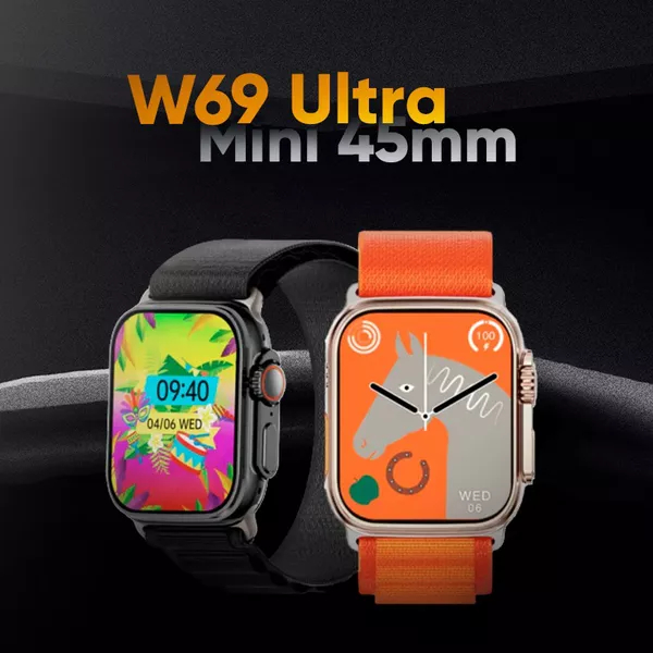 Smartwatch W69 Ultra Mini 45mm | Shopee Brasil