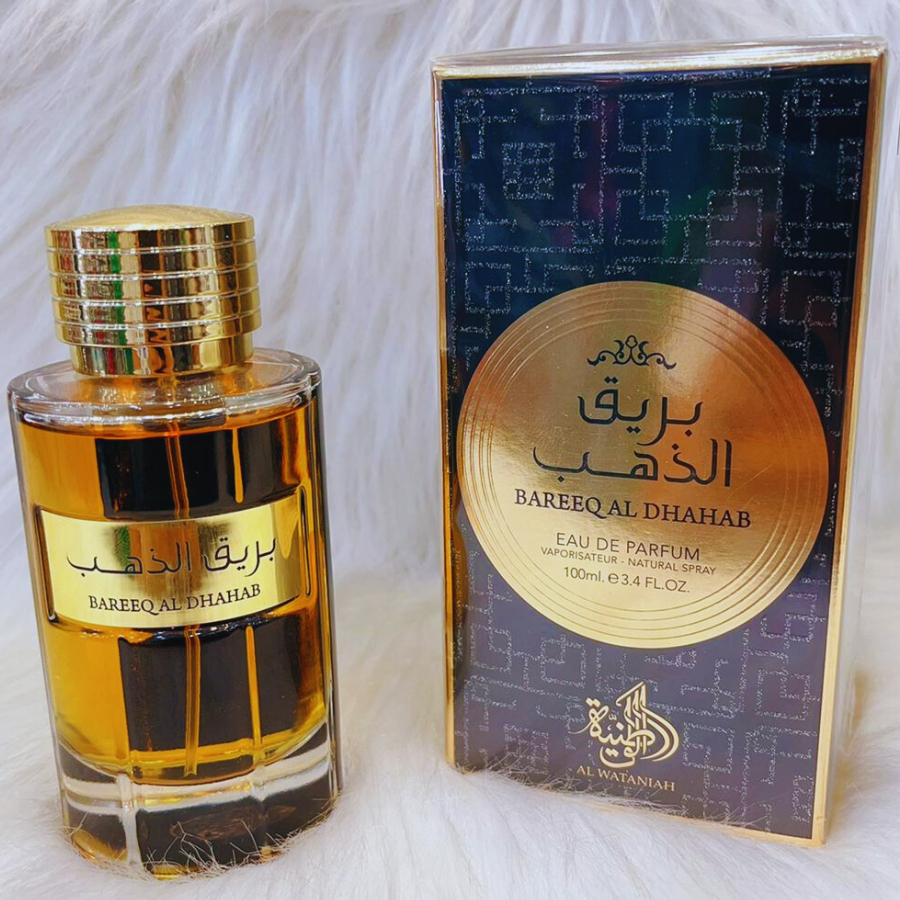Perfume Árabe Original - BAREEQ AL DHAHAB - 100ml EDP AL WATANIAH ...