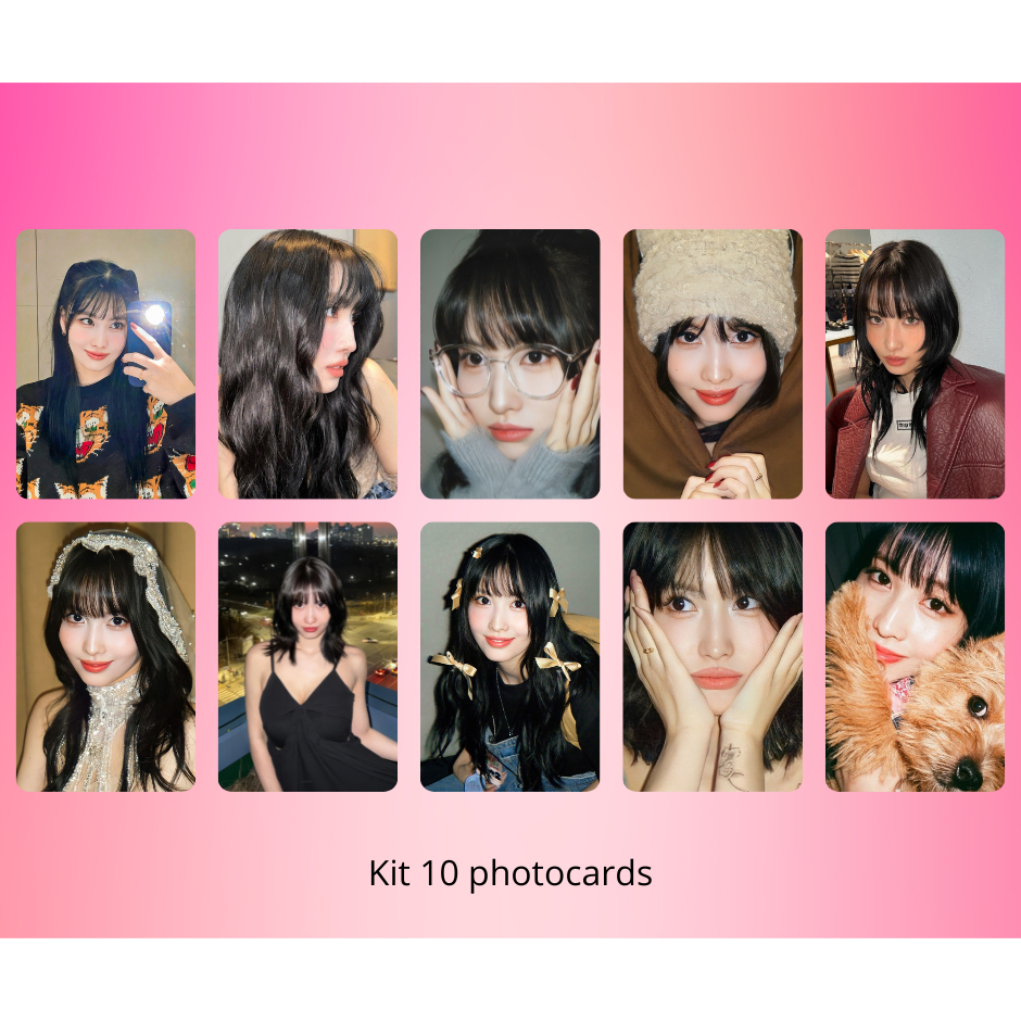 TWICE Kit fanmade - photocards - Nayeon - Jeongyeon - Momo - Sana - Jihyo - Mina - Dahyun ...