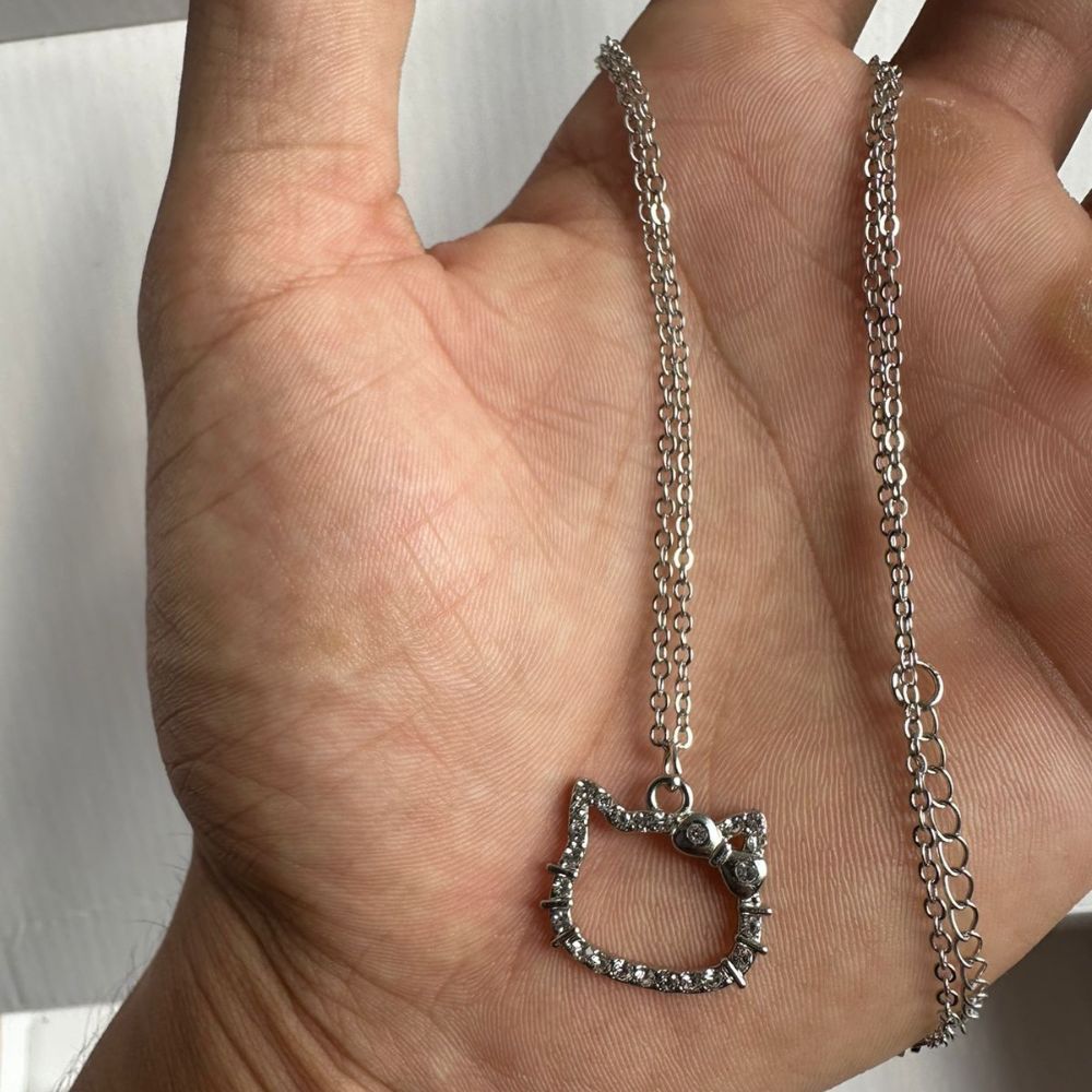 Colar Hello Kitty Minimalista elegante feminino | Shopee Brasil