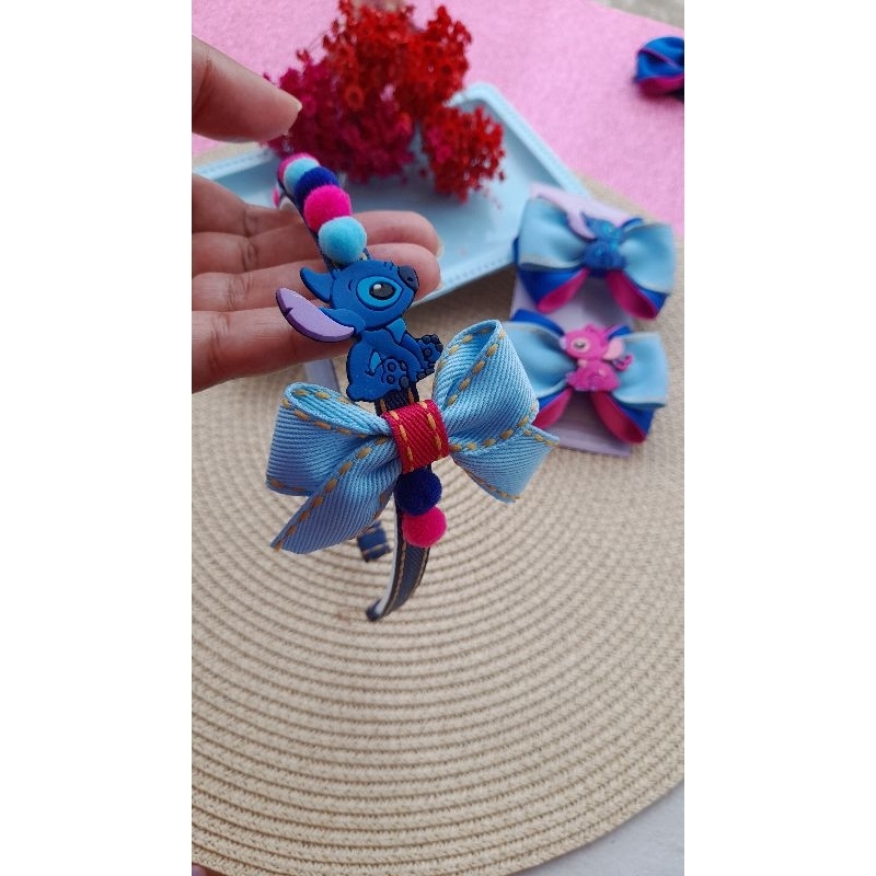 Tiara Personagem Personalizado Stitch e Lilo Tema infantil Personagem ...