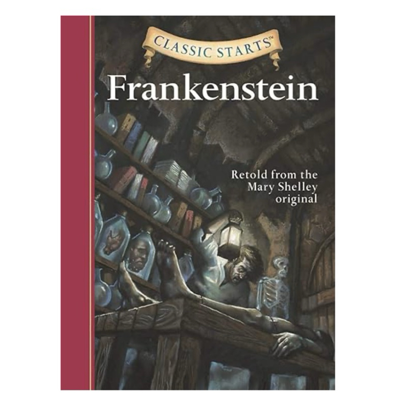 Livro: Frankenstein - Mary Shelley retold by Deanna McFadden - Coleção ...