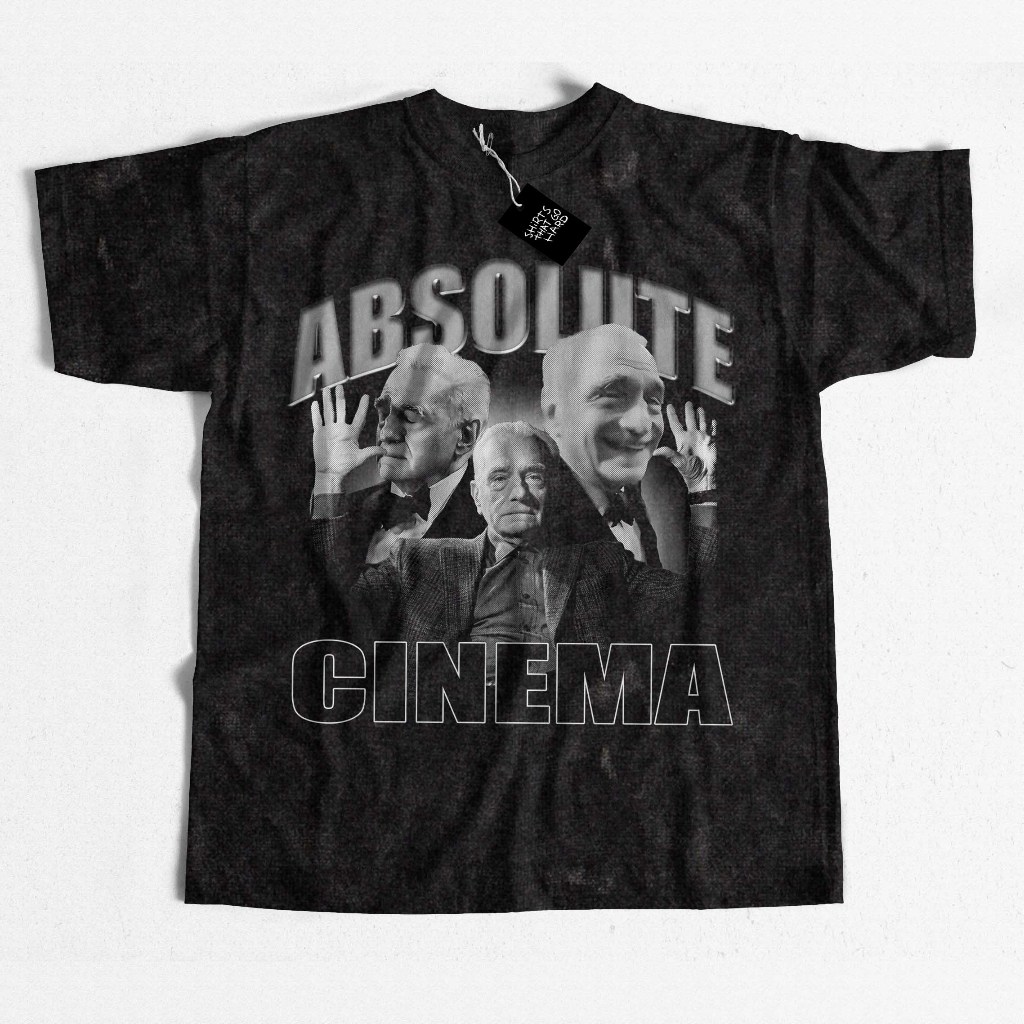 Camiseta Martin Scorsese Absolute Cinema Meme Oscar | Shopee Brasil