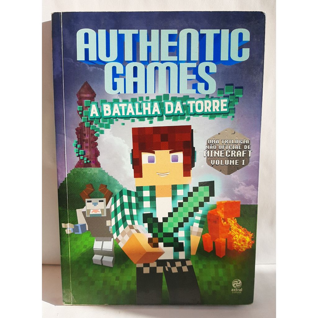 Livro Authentic Games / A Batalha da Torre | Shopee Brasil