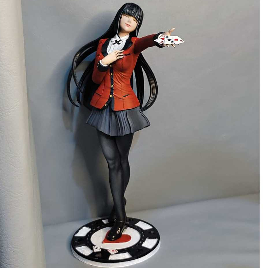 Action Figure Yumeko Jabami 24 cm Kakegurui Boneca | Shopee Brasil