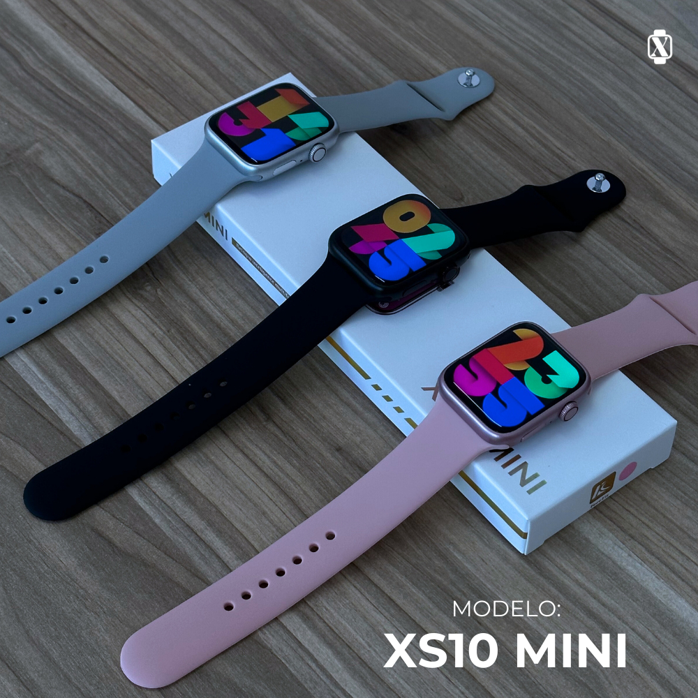 Smartwatch XS10 Mini Relogio Inteligente | Shopee Brasil