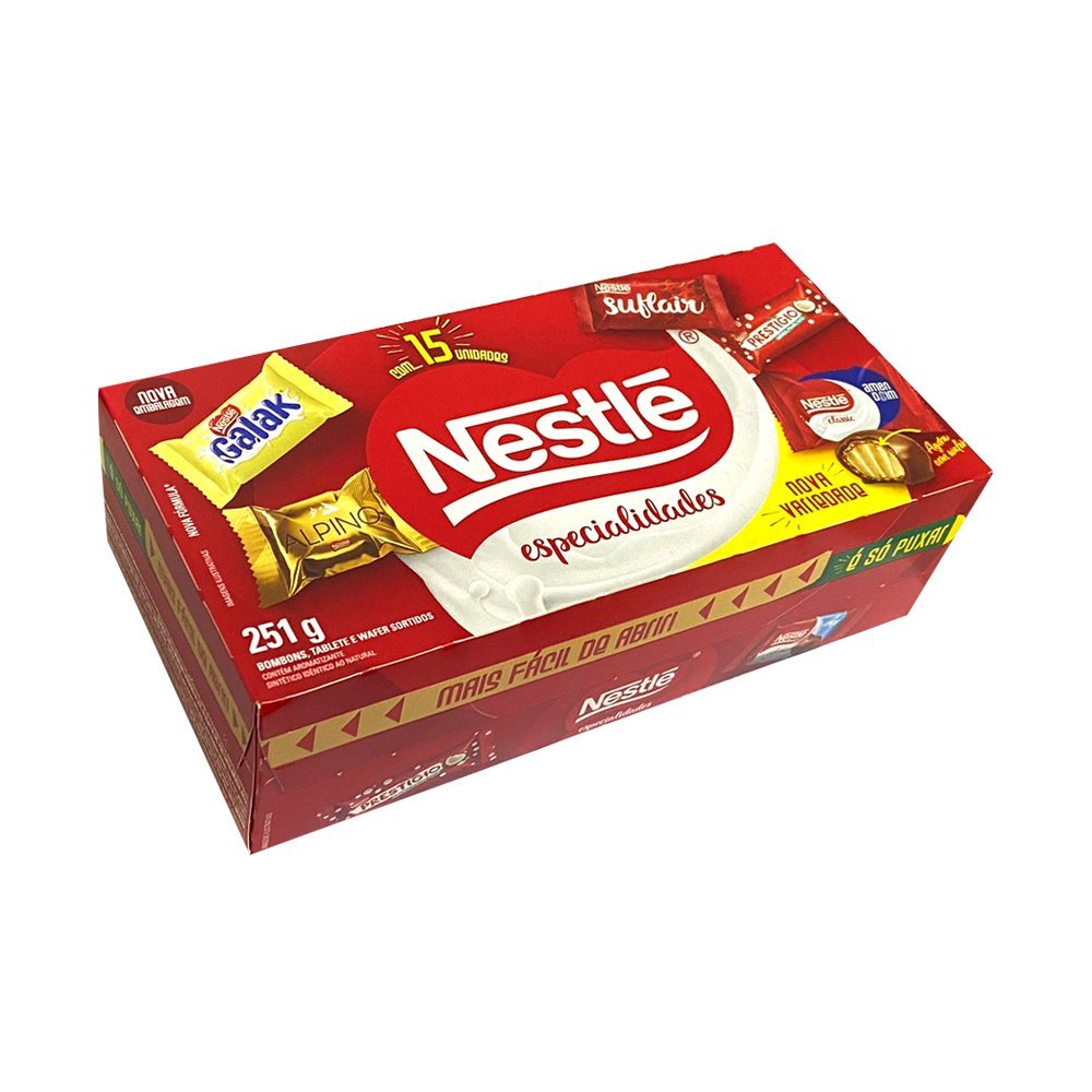 Caixa Bombom Nestle Especialidades 251g | Shopee Brasil