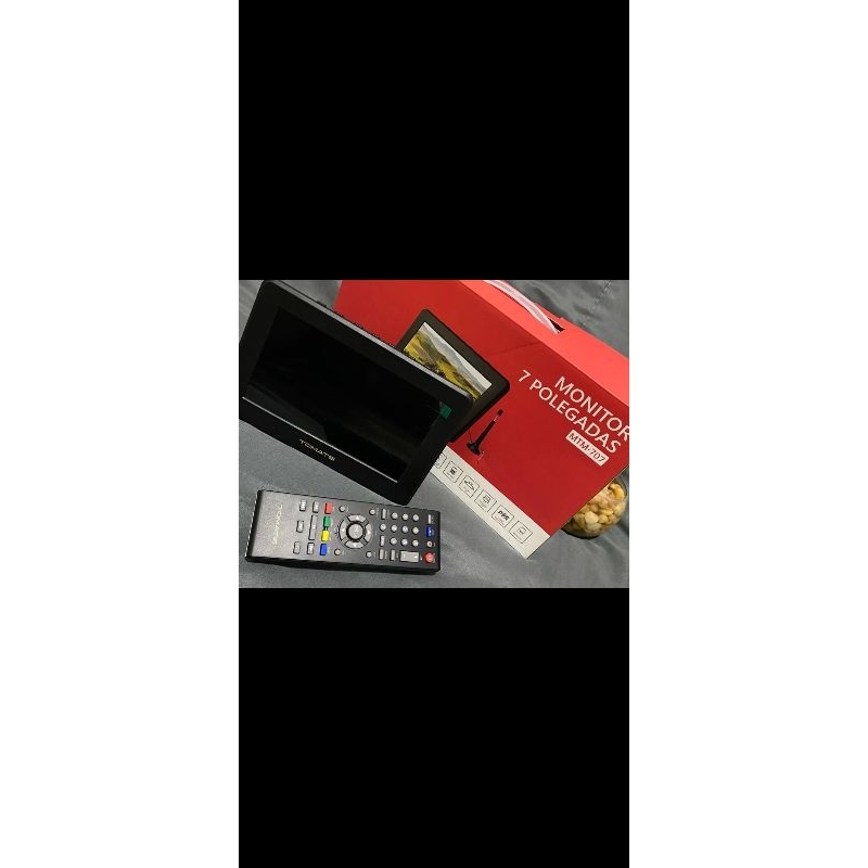 Monitor 7 Polegadas 1024 x 600 Led Display Tomate MTM 707 | Shopee Brasil