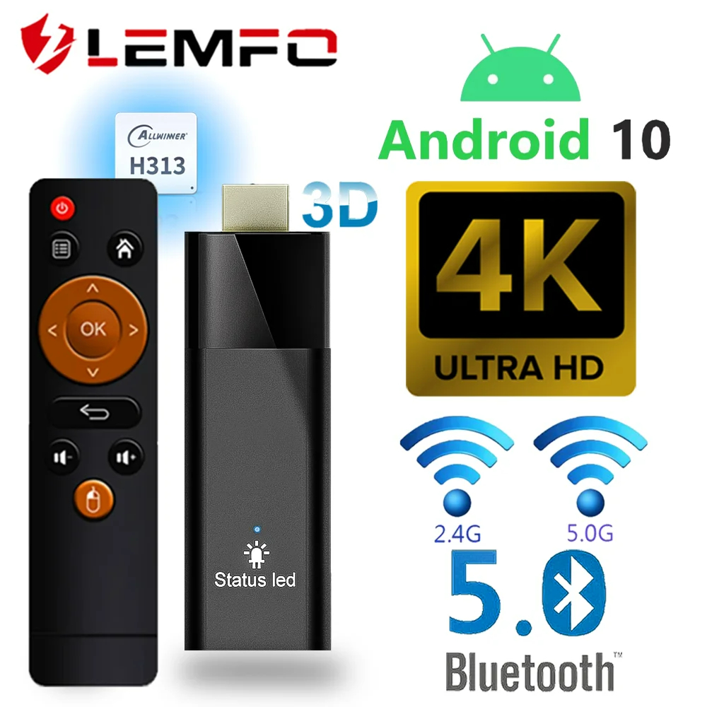 stick tv 4k tv boxx conversor tv box smart tv aparelho para tv virar ...