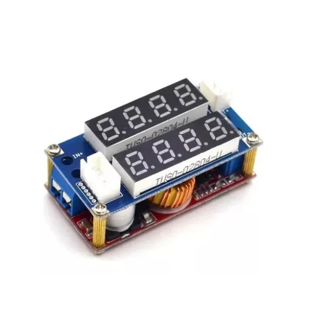 Conversor Dc Dc Step Down Buck Xl4015 5a Display | Shopee Brasil