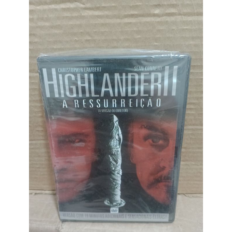 DVD HIGHLANDER 2- A RESSURREIÇÃO (ORIGINAL/LACRADO) | Shopee Brasil