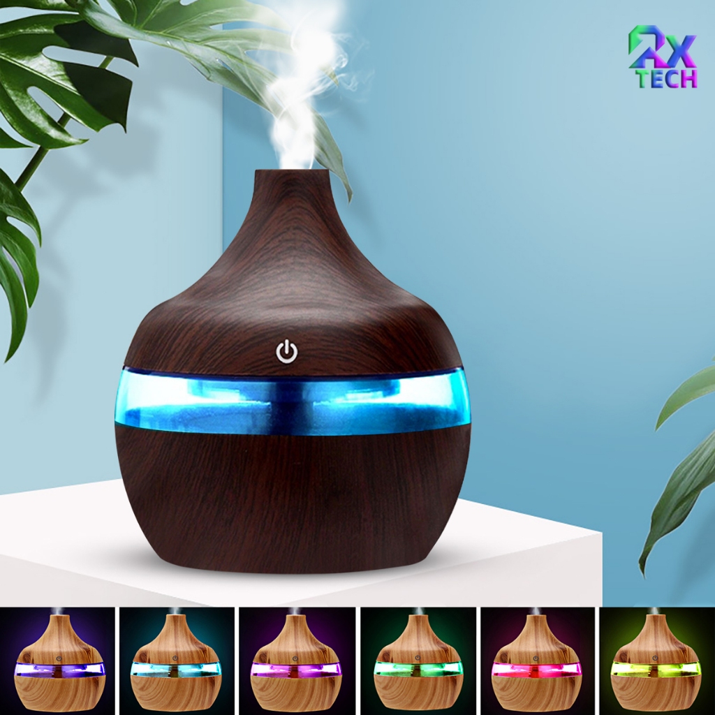 Umidificador De Ar E Difusor Aromatizador Grande 300ml De Ambiente ...