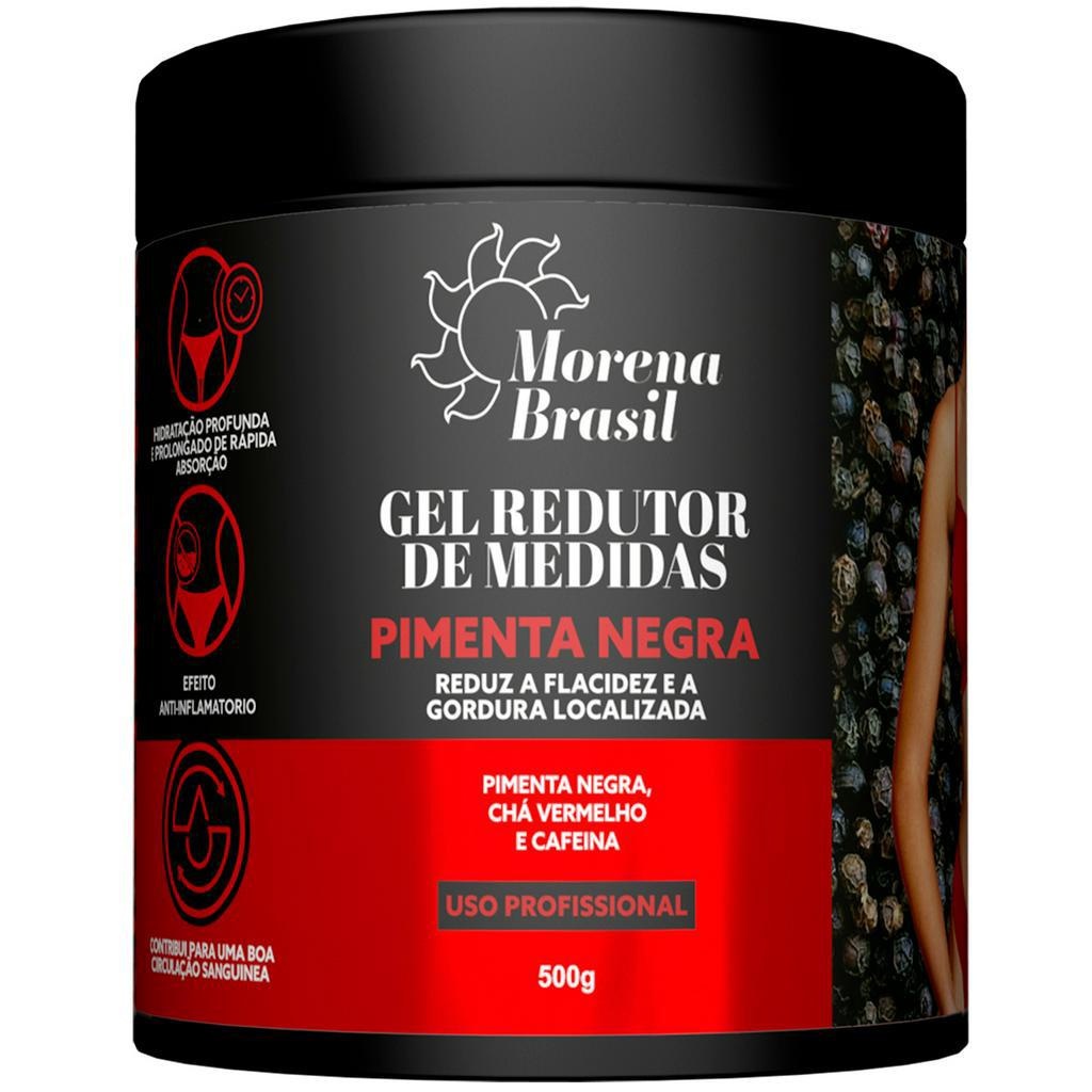 Gel Redutor de Medidas Pimenta Negra Morena Brasil | Shopee Brasil