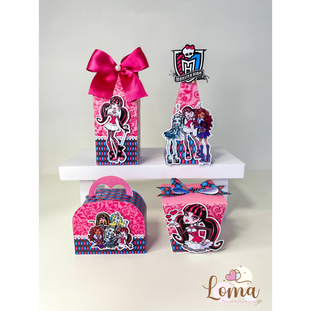 Kit 40 Lembrancinhas Personalizadas - Monster High (kit festa ...
