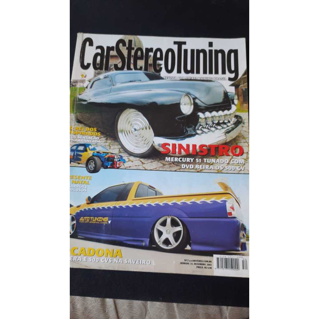 revista car stereo tuning brasil carros tunados | Shopee Brasil