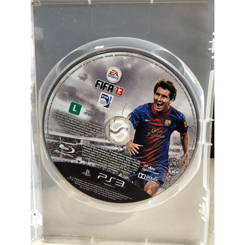 FIFA 13 ps3 mídia física sem capa | Shopee Brasil