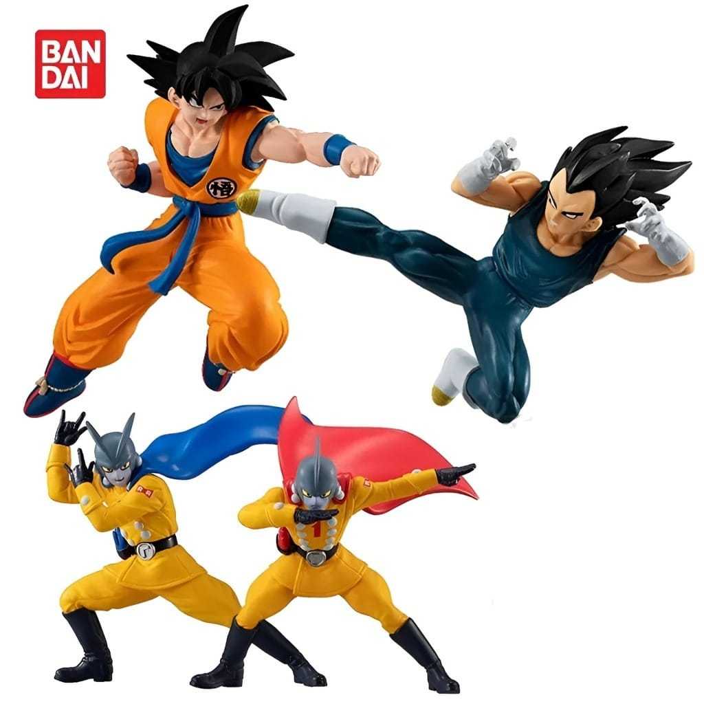 Dragon Ball Super Hero Great Posing 4 Figures Bandai Premium Gashapon ...