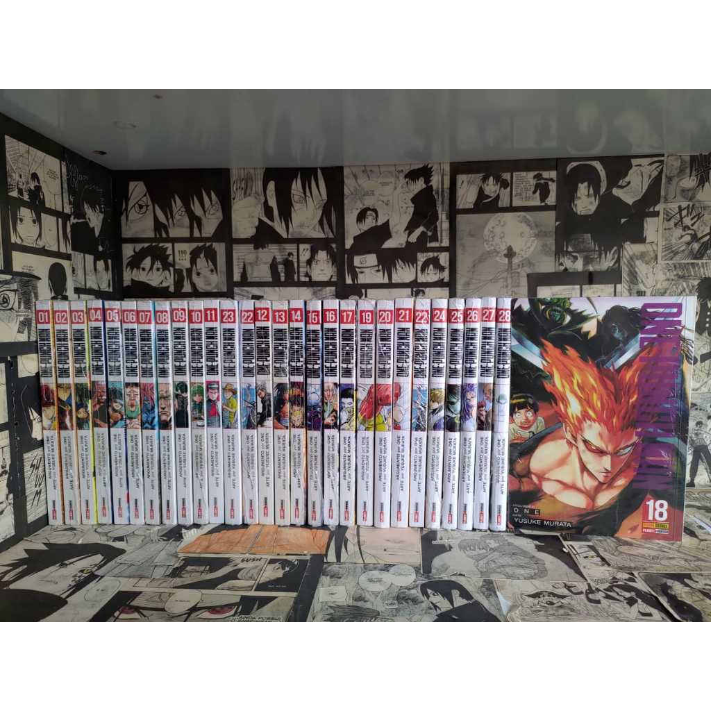 Manga One Punch Man Complete sua coleção 1 ao 25 + catalogo 27 26 23 28 ...