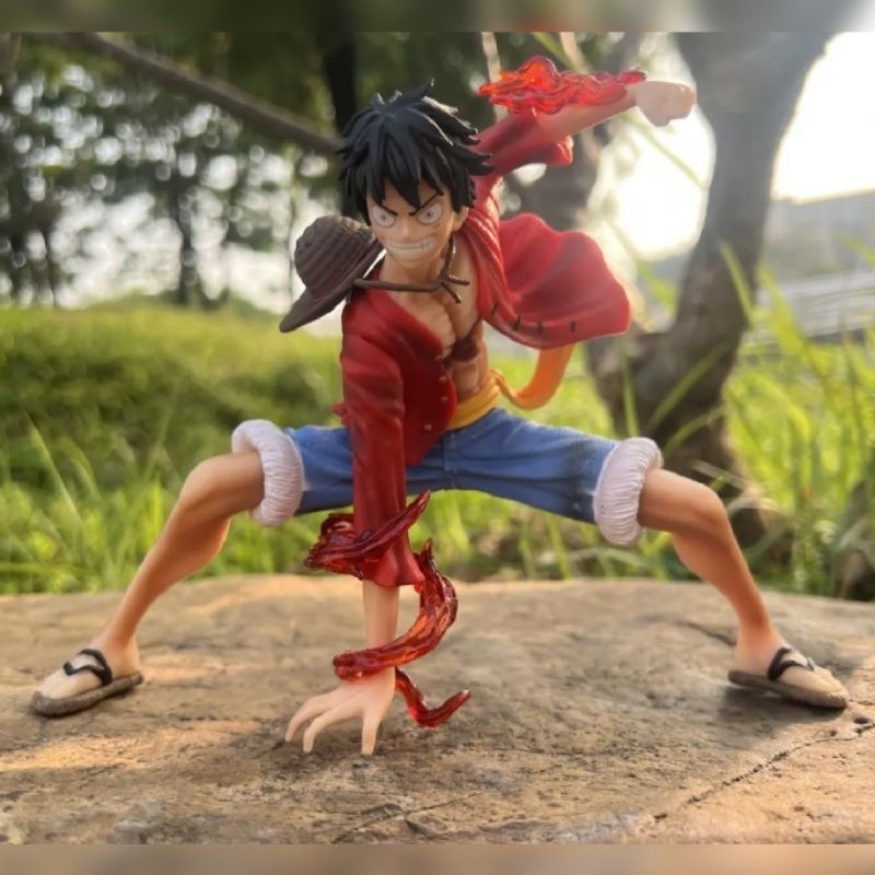 Boneco One Piece Luffy. Action figure Luffy | Shopee Brasil
