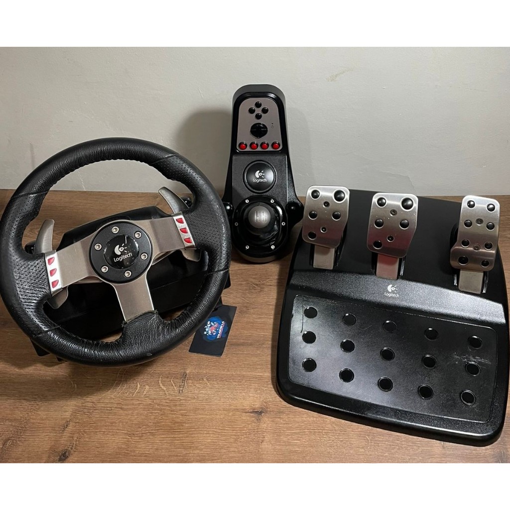 Volante Logitech G27 Driving Force C/ Pedal C/ Câmbio Ps2/Ps3/PC ...
