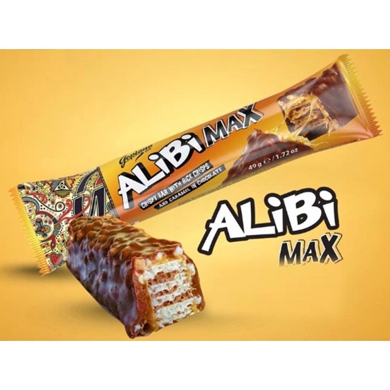 ALIBI MAX CARAMEL 49g (2unidades) | Shopee Brasil