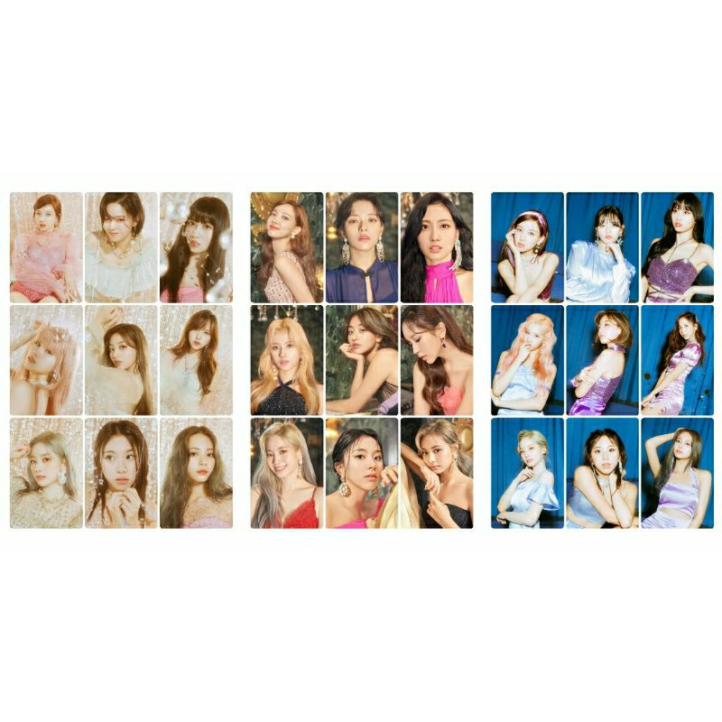 Kit 9 Photocards Twice - Feel Special - Teaser - Fanmade - Escolha o Kit | Shopee Brasil