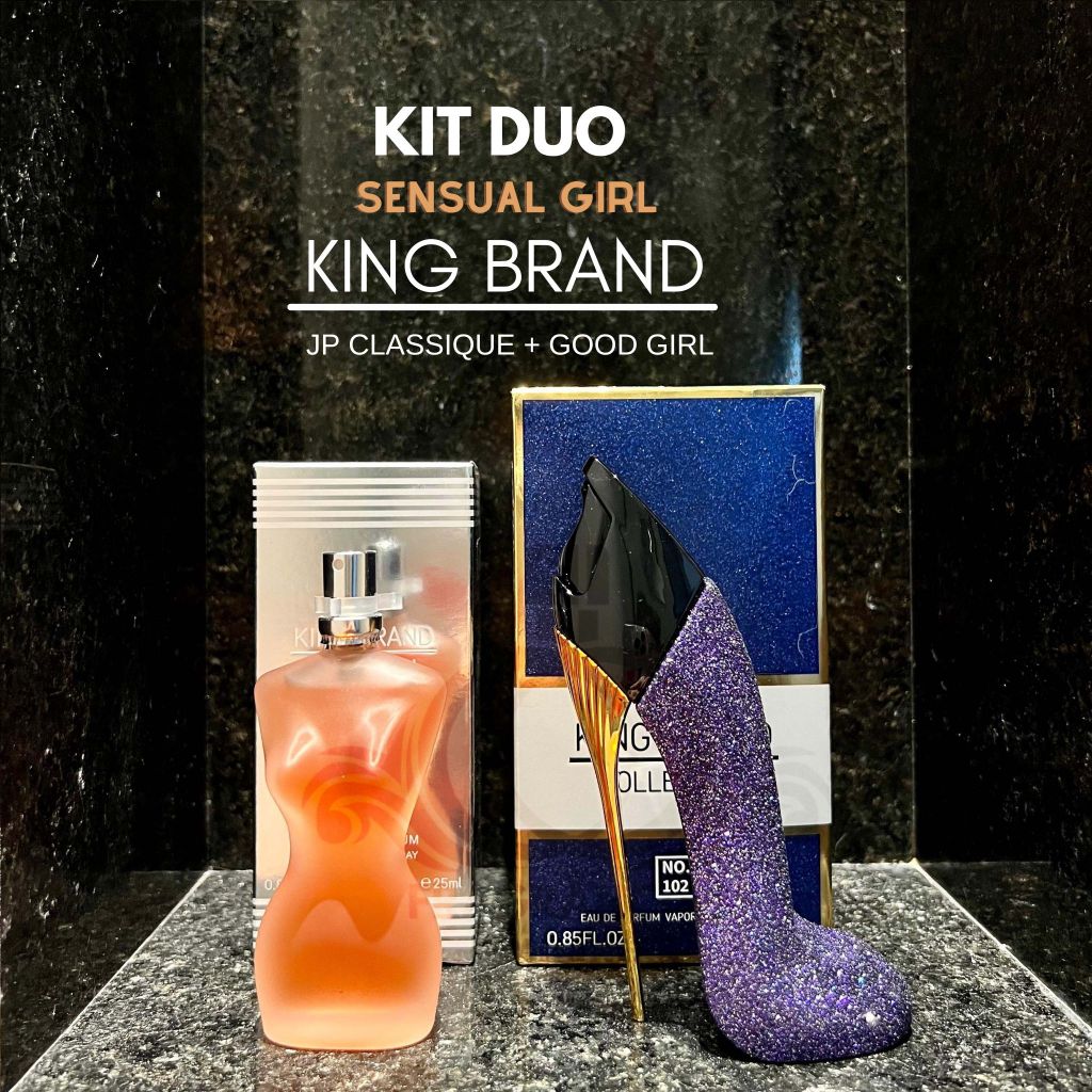 KIT Perfume King Brand Collection Sensual Girl | Shopee Brasil