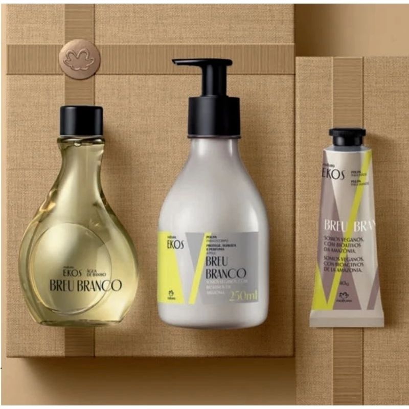 Kit Presente Ekos Breu Branco | Shopee Brasil