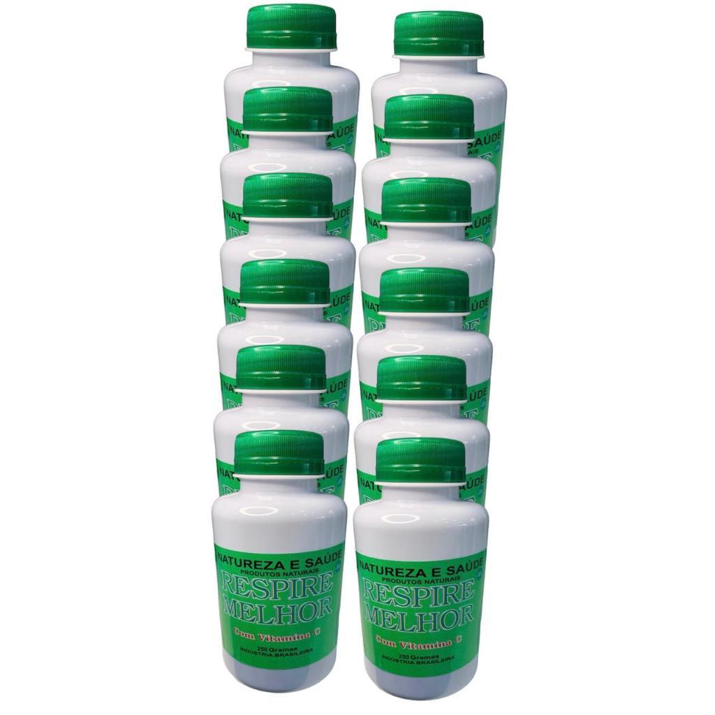 Xarope Respire Melhor Kit com 12 unidades de 250G cada Pote 100% ...
