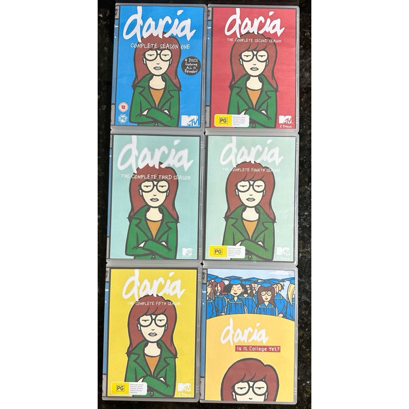 DVD - DARIA - AS 5 TEMPORADAS + 1 FILME (LEGENDADO) | Shopee Brasil