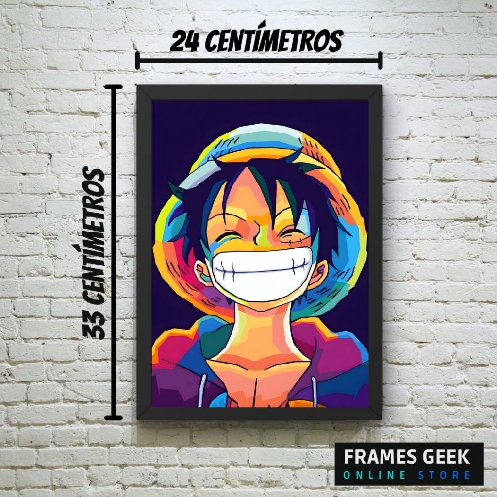 Quadros Decorativos - One Piece - Setup Gamer Anime Luffy Zoro Nami ...