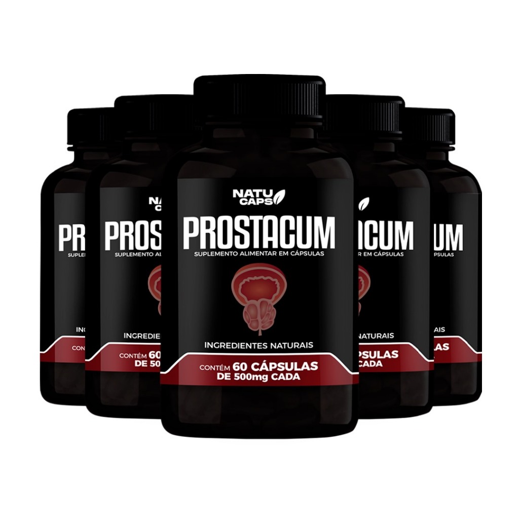 5 Prostatricum Suplemento Para Próstata 300 Capsulas Original | Shopee ...