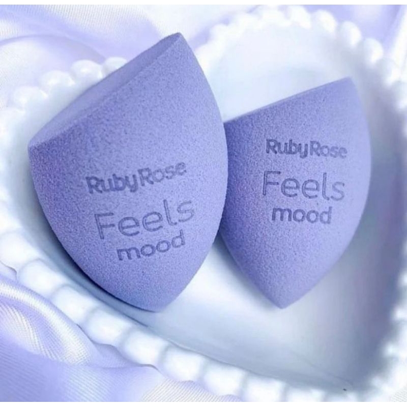 Esponja Soft Blender - Feels Mood Ruby Rose | Shopee Brasil