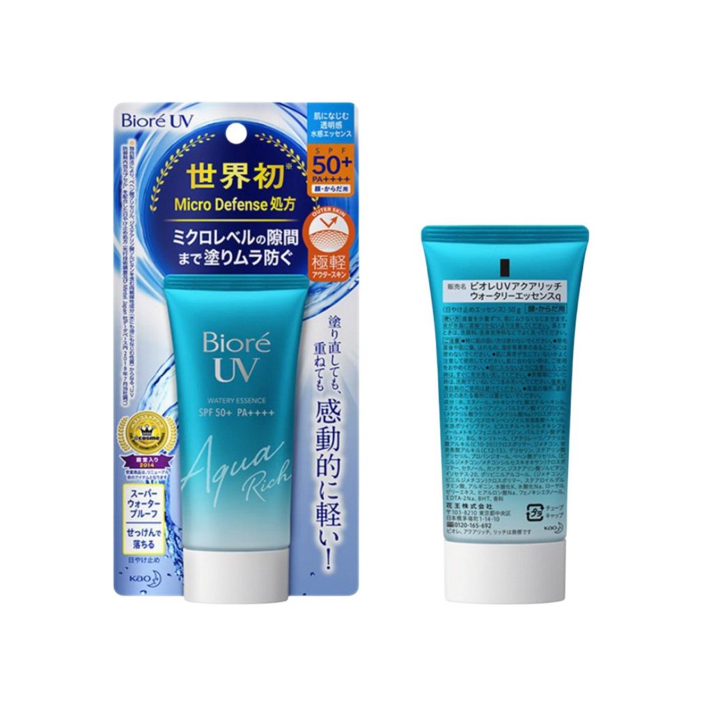 Bioré Uv Aqua Rich Watery Gel Spf50+ 50g | Shopee Brasil
