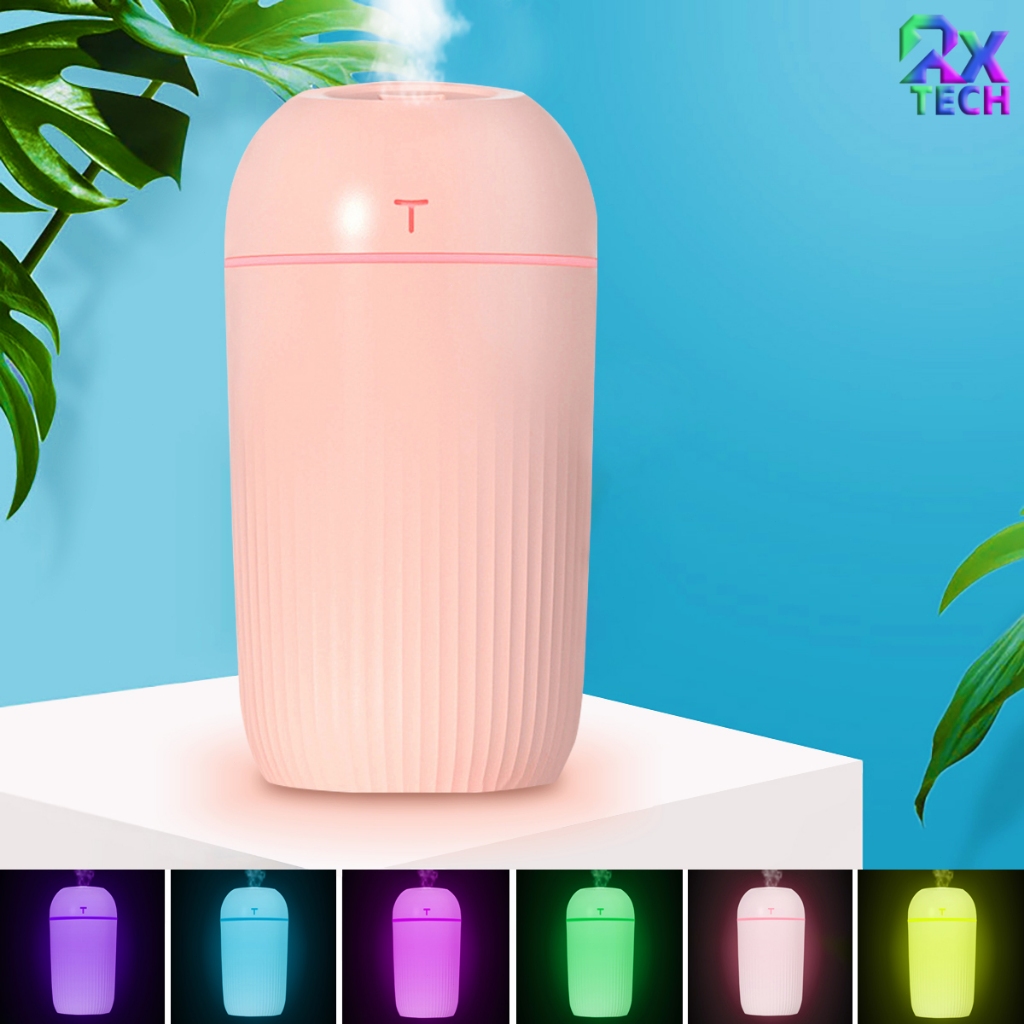 Umidificador De Ar E Difusor Aromatizador Grande De Ambiente 420ml Purificador De Ar Portátil ...