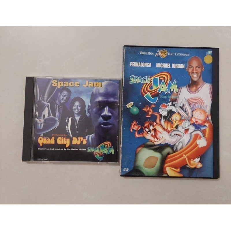 Dvd e Cd single filme Space jam jogo do século raro | Shopee Brasil