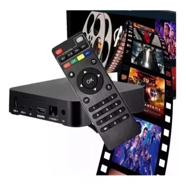 Tv Smart 4k Pro 5g 4gb/ 64gb Wifi Android 10.1 Transforme sua TV Em ...