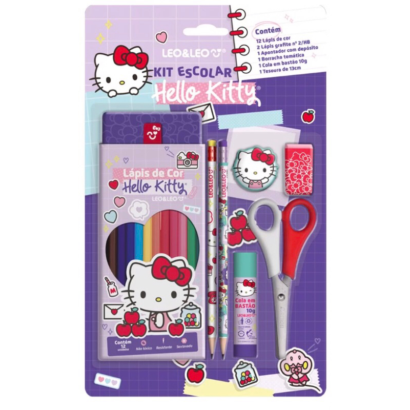 Kit Escolar Hello Kitty | Shopee Brasil