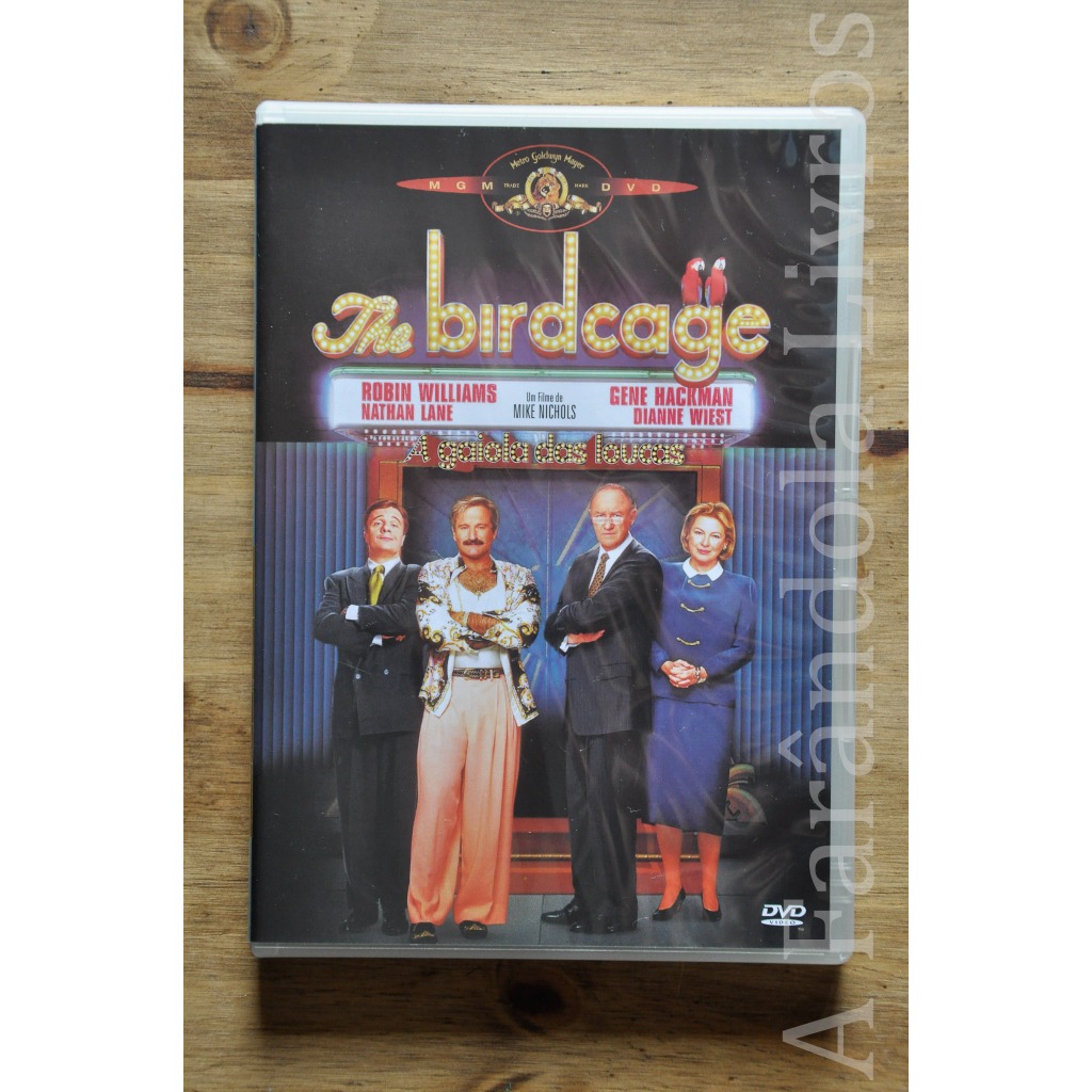 DVD The Birdcage A Gaiola das Loucas Robin Williams Gene Hackman ...