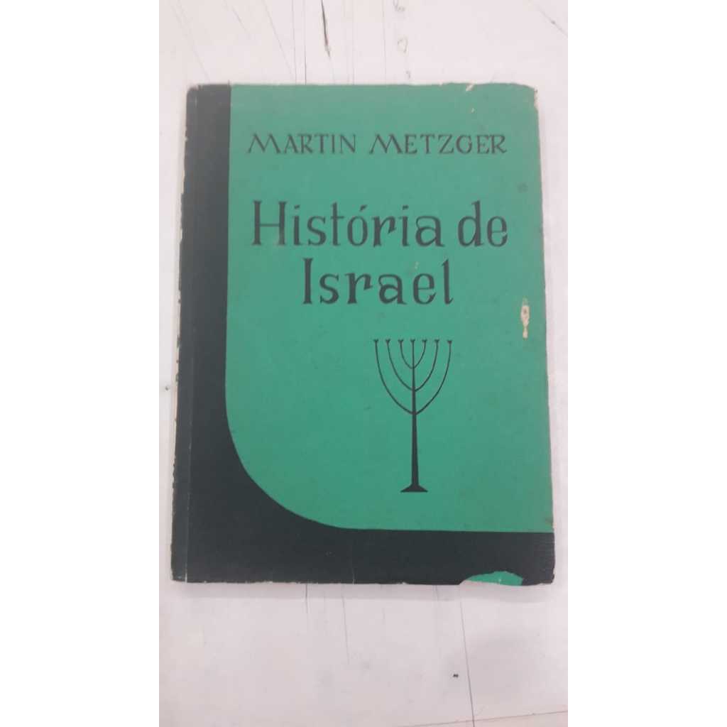 História de Israel - Martin Metzger | Shopee Brasil