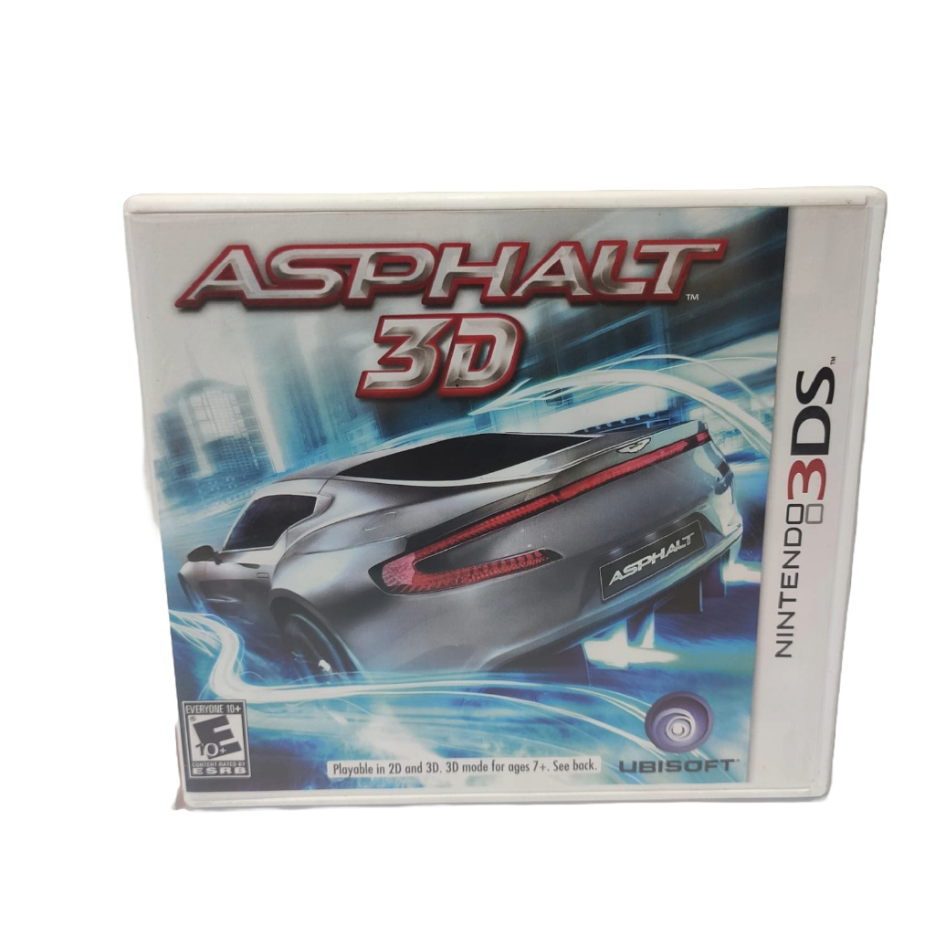 Jogo Asphalt 3D 3DS Região USA/ Americano Original Físico Fotos Reais ...