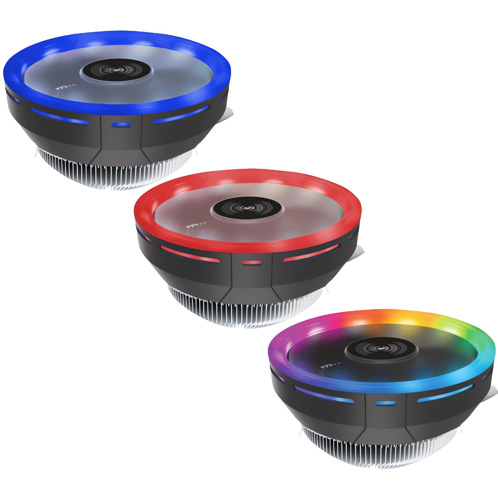 Cooler para Cpu Processador Universal serve Socket Intel e Amd com Led ...