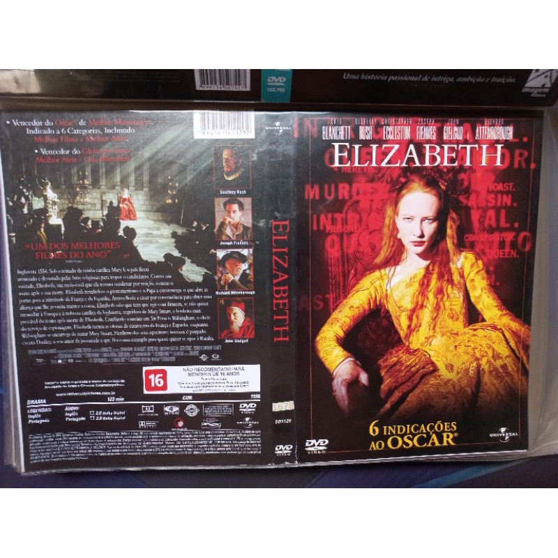 Elizabeth DVD | Shopee Brasil