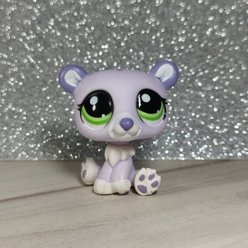 Littlest Pet Shop Urso Polar #1681 LPS Original | Shopee Brasil