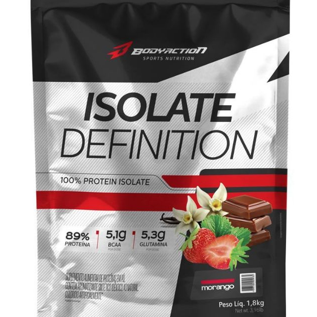 ISOLATE DEFINITION BODY ACTION 1,8 KG - Embalagem Refil c/ Aprox.60 ...