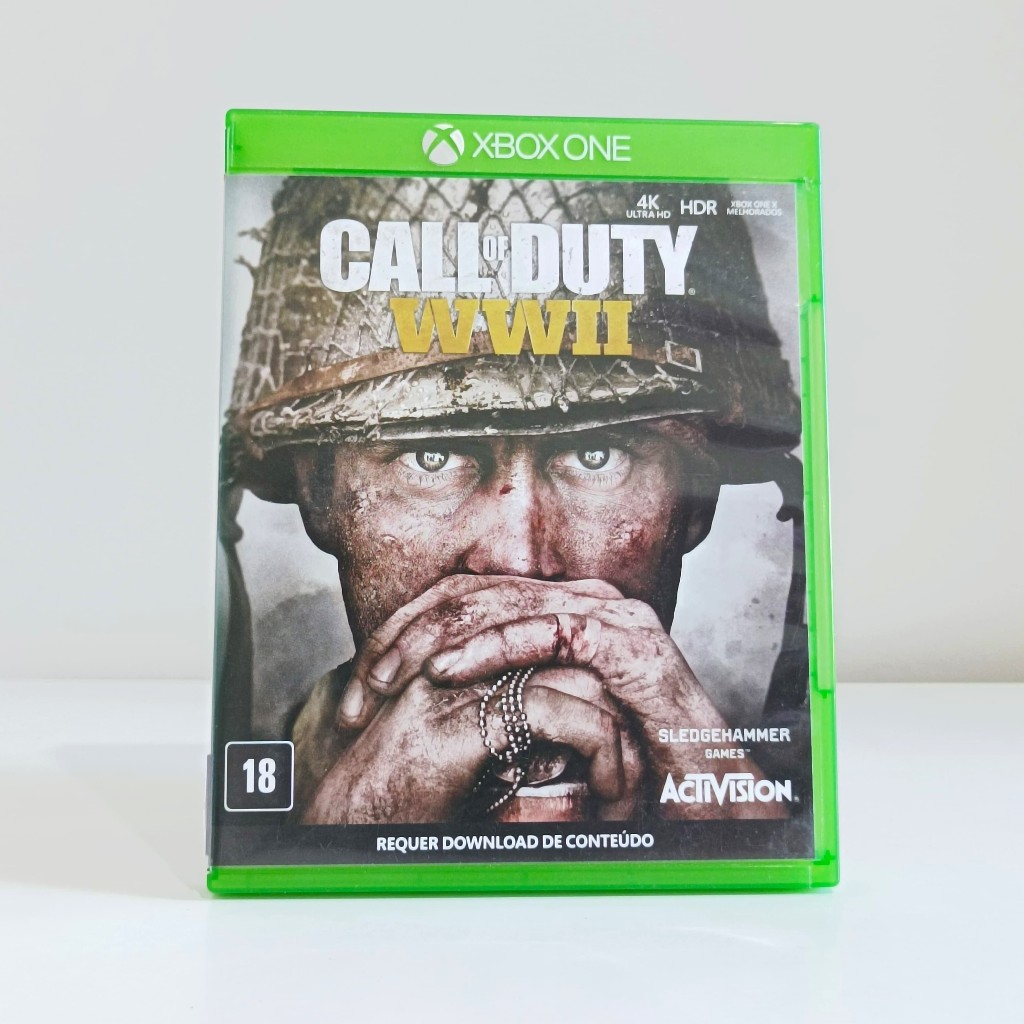 Call of Duty ww2 XBOX ONE - Jogo original mídia física | Shopee Brasil