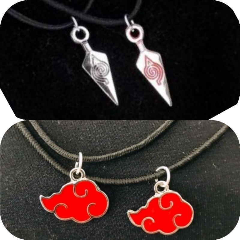 Colar Naruto Kunai/Akatsuki/Wiki Best Friends/Amizade!!! | Shopee Brasil