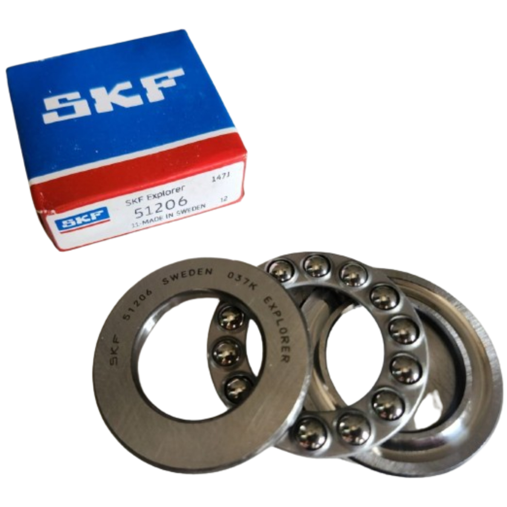 Rolamento axial de esferas Skf 51206 037K 30MM X 52MM X 16MM | Shopee Brasil